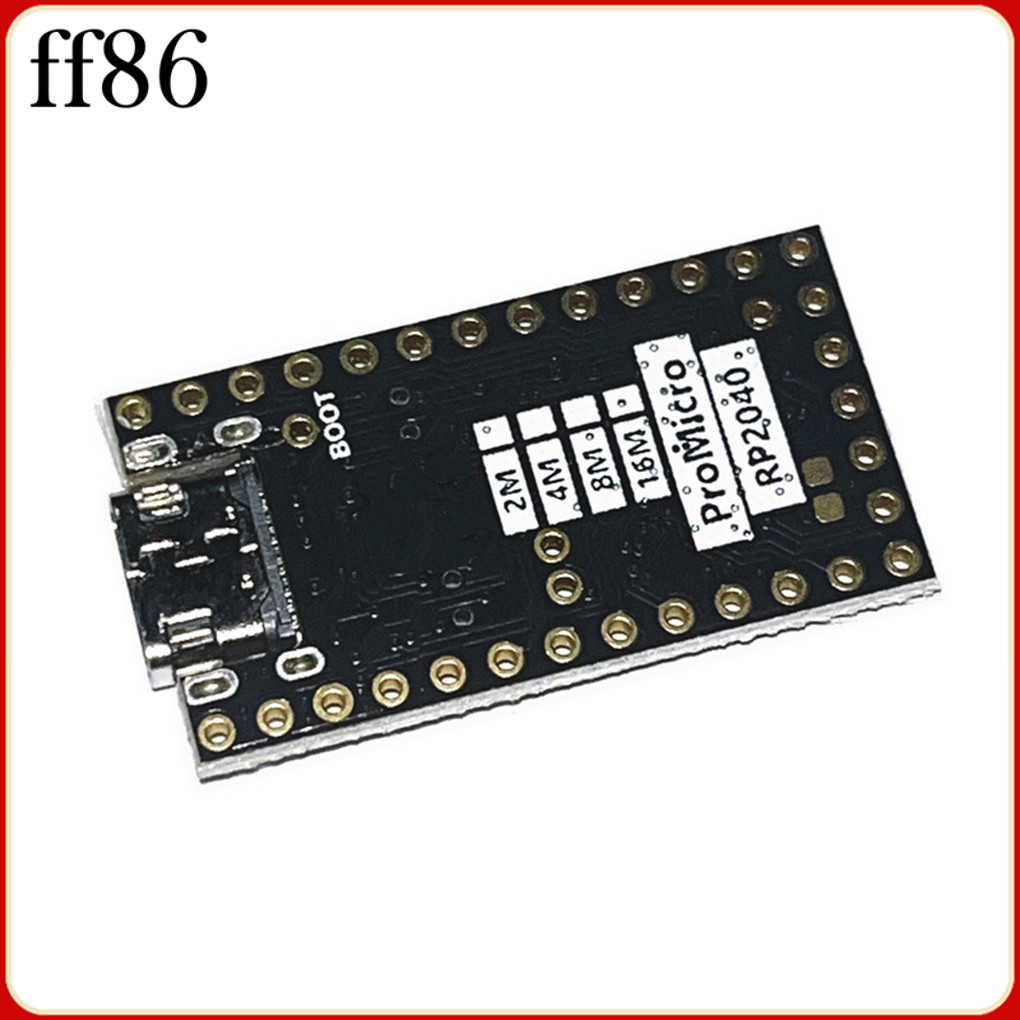 PCB Next-gen Microcontroller Main Control Board Module RP2040 With Dual ...