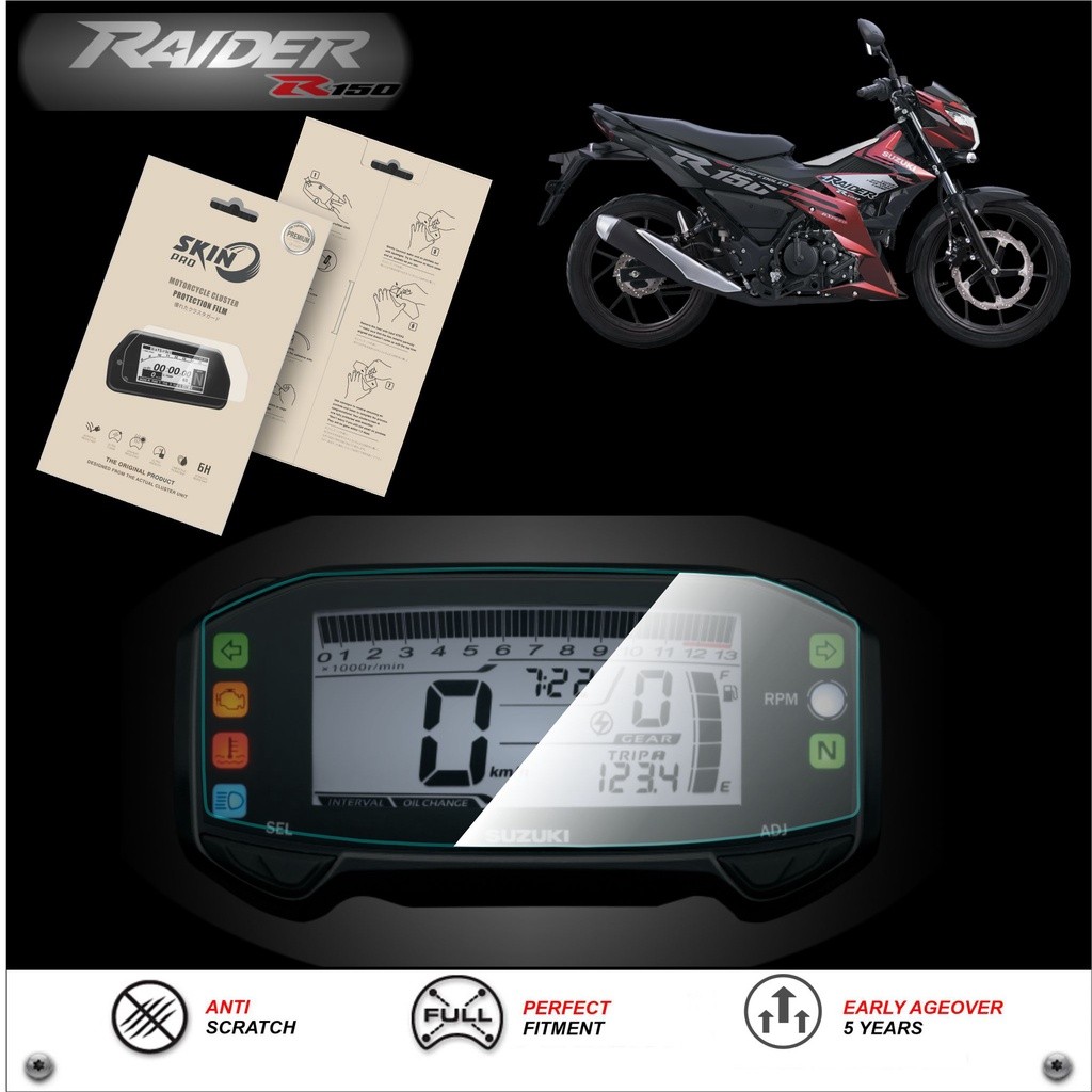 MALAYSIA..... Ppf Sticker For SUZUKI RAIDER R150 FI - SUZUKI RAIDER R ...