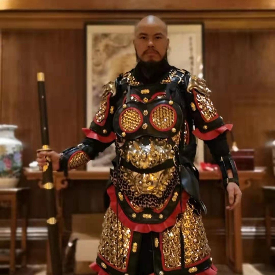 Ming war Dragon dragon scale split armor-Chinese Armor Armor Armor Real ...