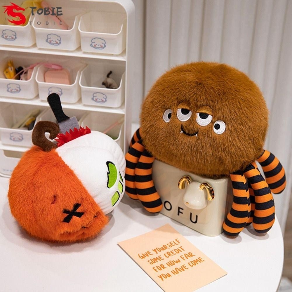 JFMM TOBIE Halloween Bats Plush Toy, Cartoon Soft Pumpkin Plush Doll ...