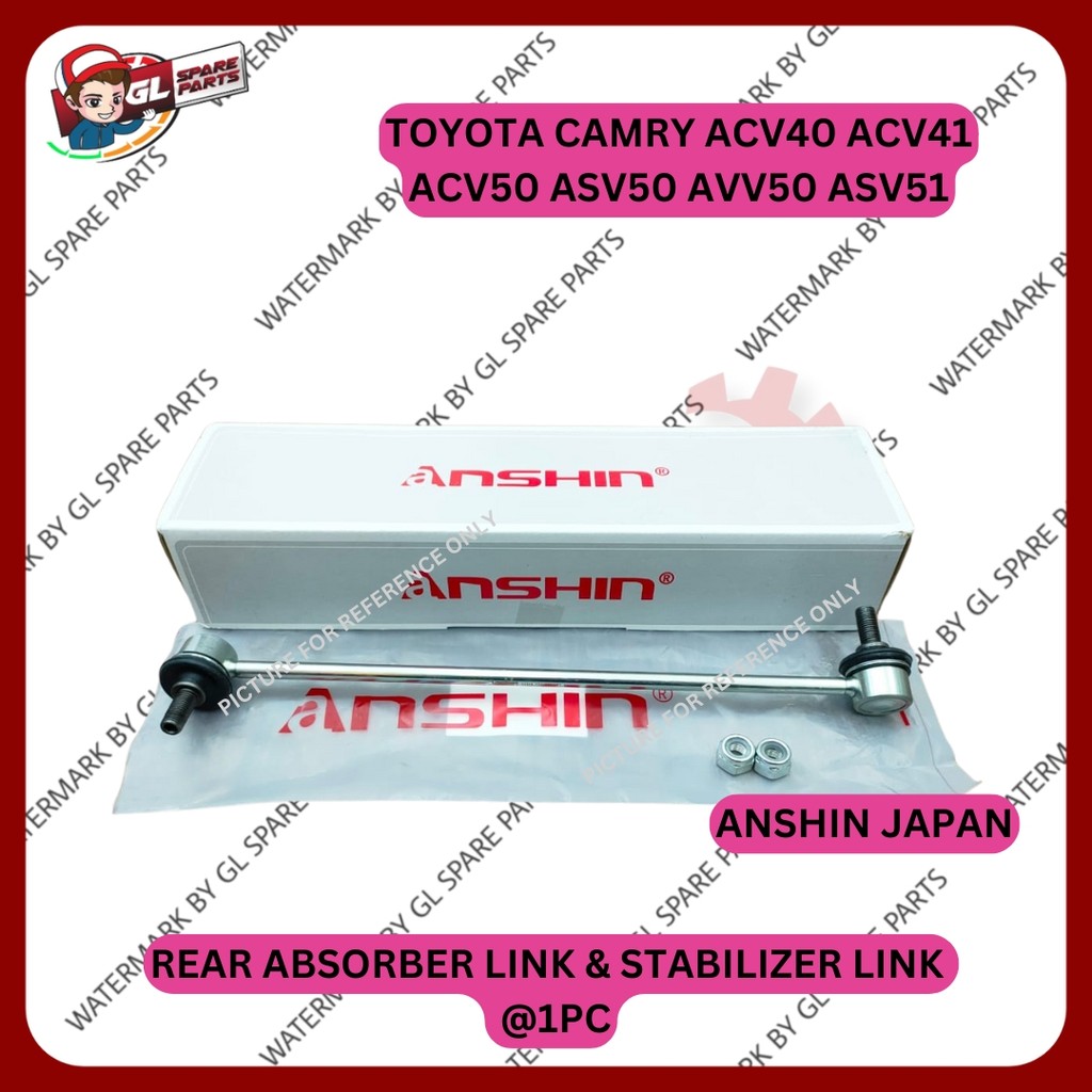(ANSHIN JAPAN) REAR STABILIZER LINK & ABSORBER LINK TOYOTA CAMRY ACV40 ...