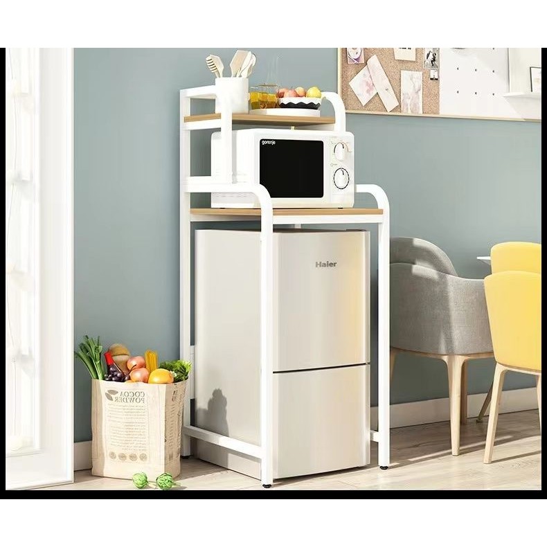 Refrigerator Shelf Mini Floor-Standing Rack Mini Fridge Top Shelf ...