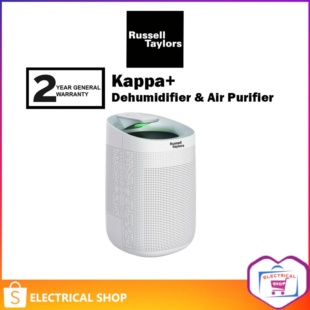 Russell Taylors Kappa+ 2-in-1 Dehumidifier & Air Purifier H13 HEPA ...