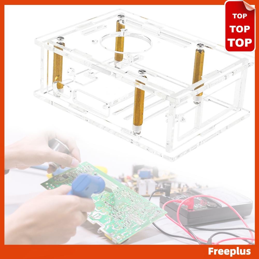 For Raspberry Pi 5 Acrylic Case Development Board Protective Shell Computer Case [freeplus.my ...