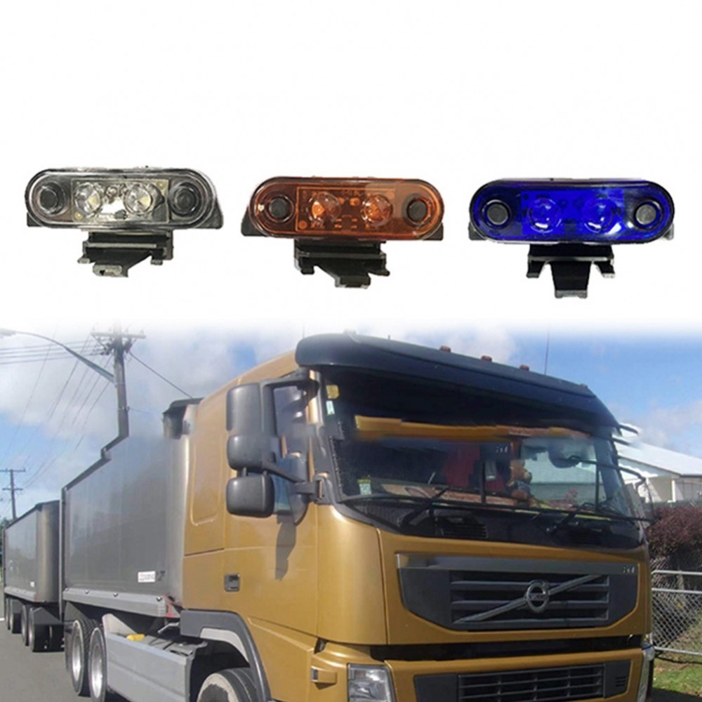 LED Cab Roof Light for Volvo FH FM Truck, Top Signal Lamp, White Amber ...