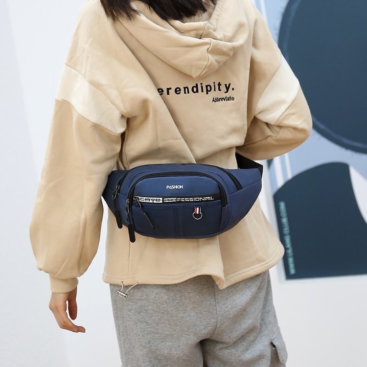 (JJ)porch bag push bag waist bag Waterproof Waist Bag /beg Lelaki /bag ...
