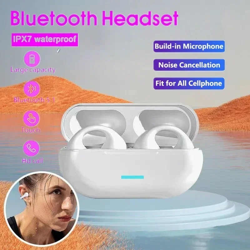 [Local Stock] Bone Conduction Wireless Bluetooth Headphones NEW 5.3 ...