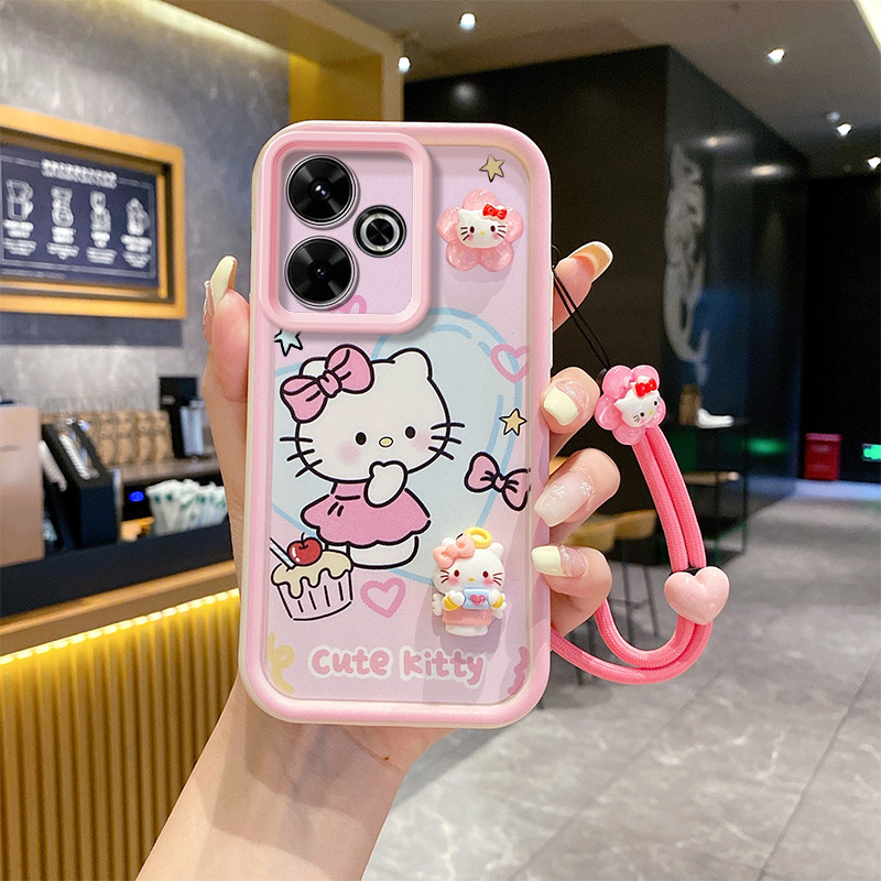 Casing Redmi 13 4G Casing POCO M6 4G Casing Cinnamoroll And ‌Hello ...