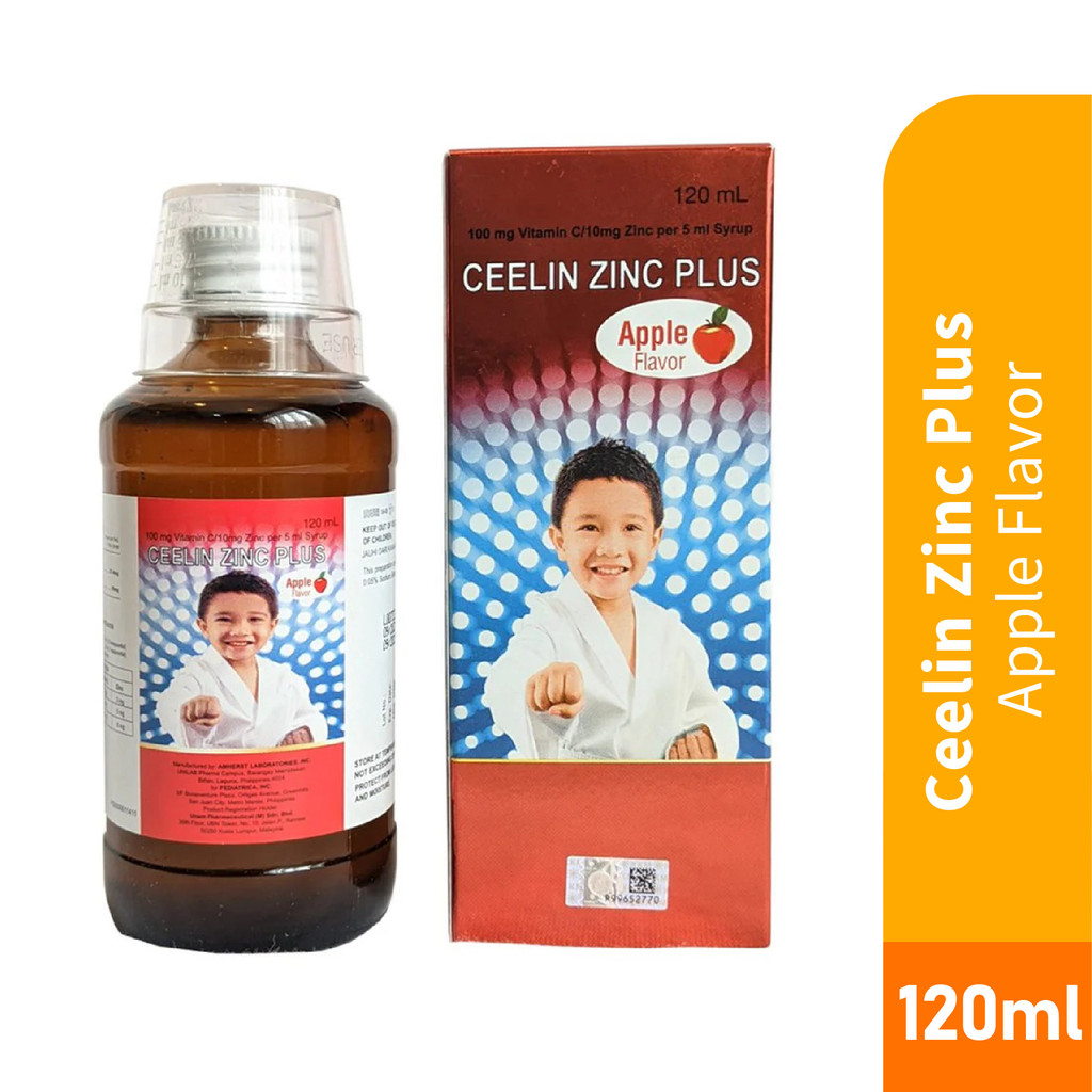 CEELIN Zinc Plus 120ml for Children, Kids, Immune Booster, Zinc ...