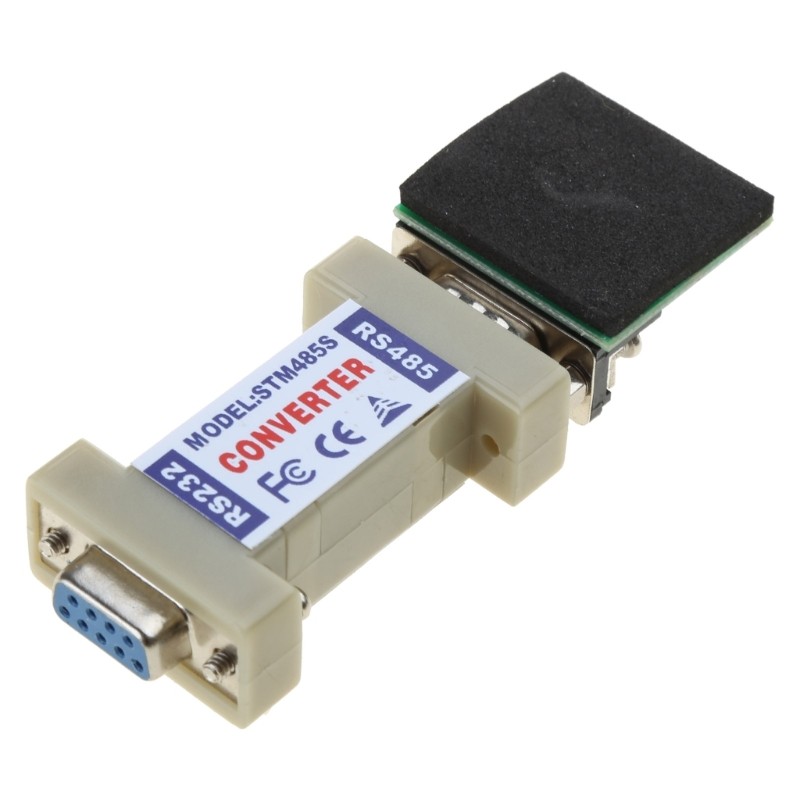 RS232 RS485 Converter RS-232 to RS-485 Serial Adapter No Need Power ...