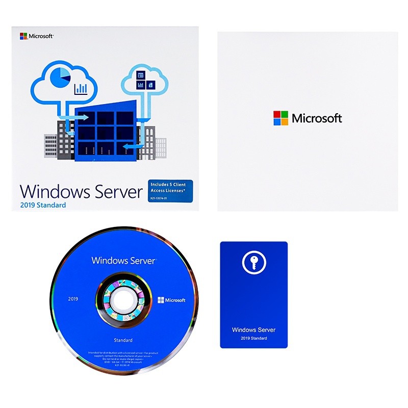 24 Hours Shipping Windows Server 2019 Standard Standard Edition 64-Bit ...
