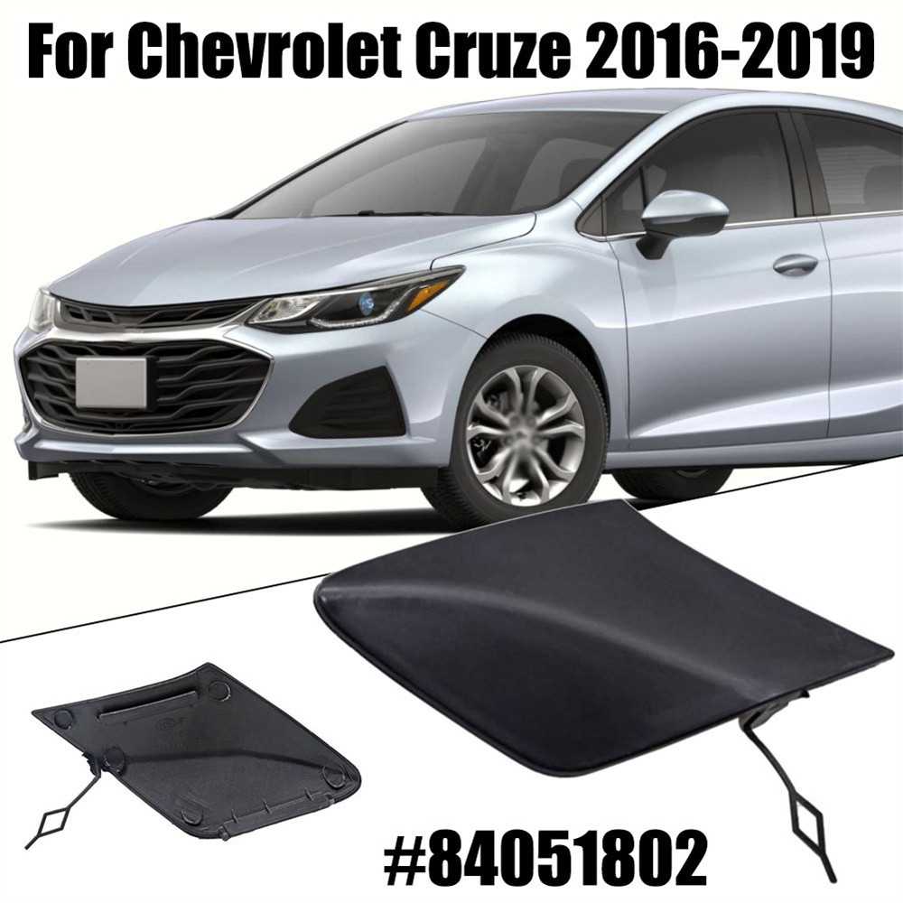 Front Bumper Tow Hook Cap Cover Unpainted For 2016-2019 Chevrolet Cruze ...