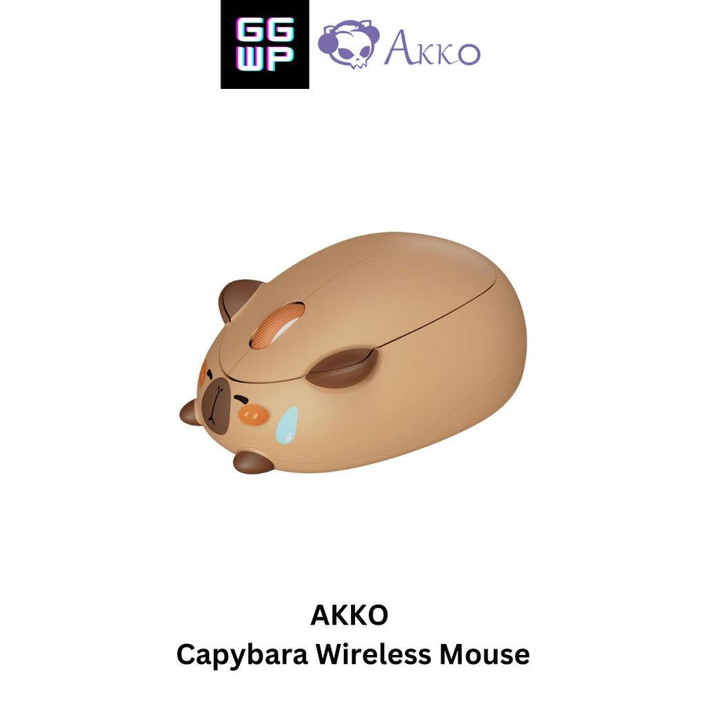 Akko Capybara 2.4GHz Wireless Office Mouse | Shopee Malaysia