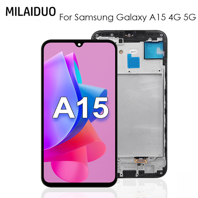 Original LCD For Samsung Galaxy A15 4G 5G LCD Display Touch Screen ...