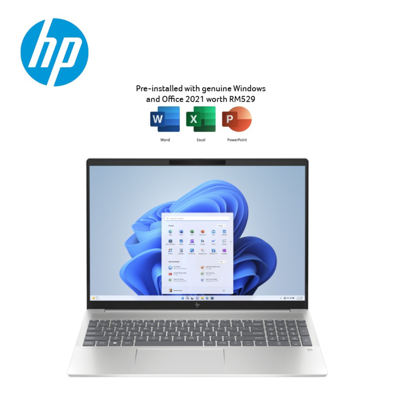 HP Pavilion Plus 16-ab1027TU 16" WQXGA Laptop Natural silver ( CU5-125H ...