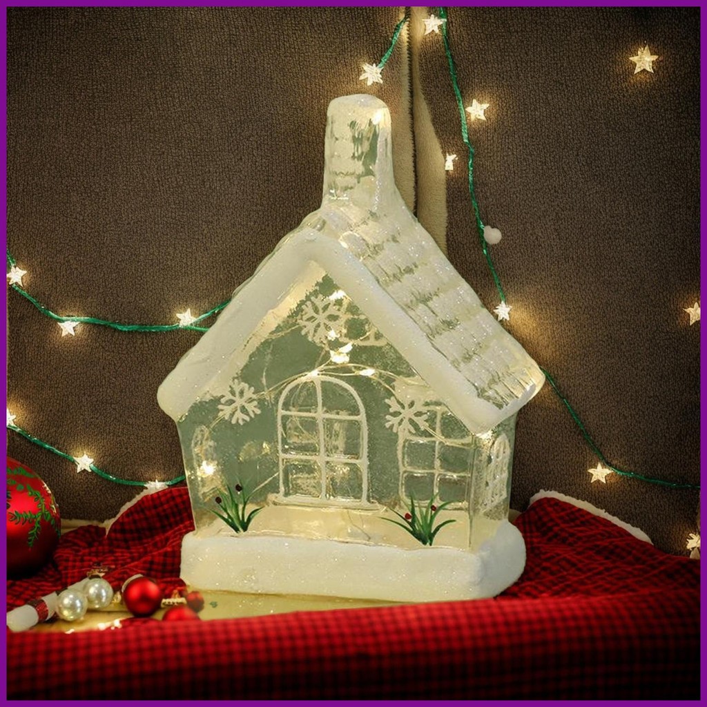 Miniature Christmas Village Houses Christmas Miniature House Lighted ...