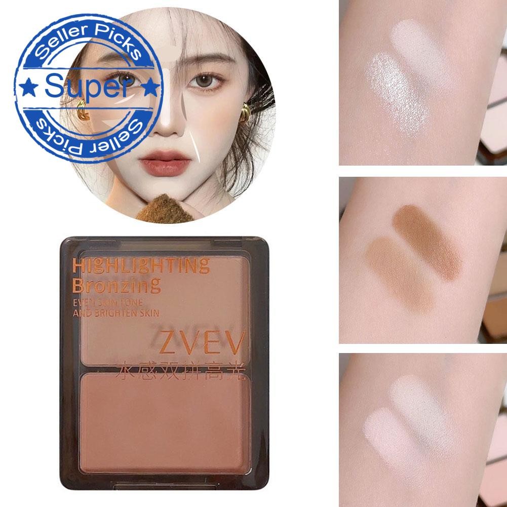 Highlight Contouring Palette Matte Nose Shadow Blush Highlight ...