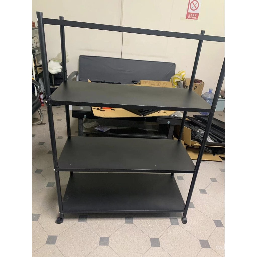 Rak lantai rak dapur banyak lapisan, penyimpanan dan penyimpanan isi ...