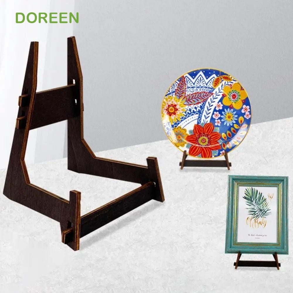 DOREEN Picture Frame Stand, 4.5/6/8inch Vintage Art Display Stand, Home ...
