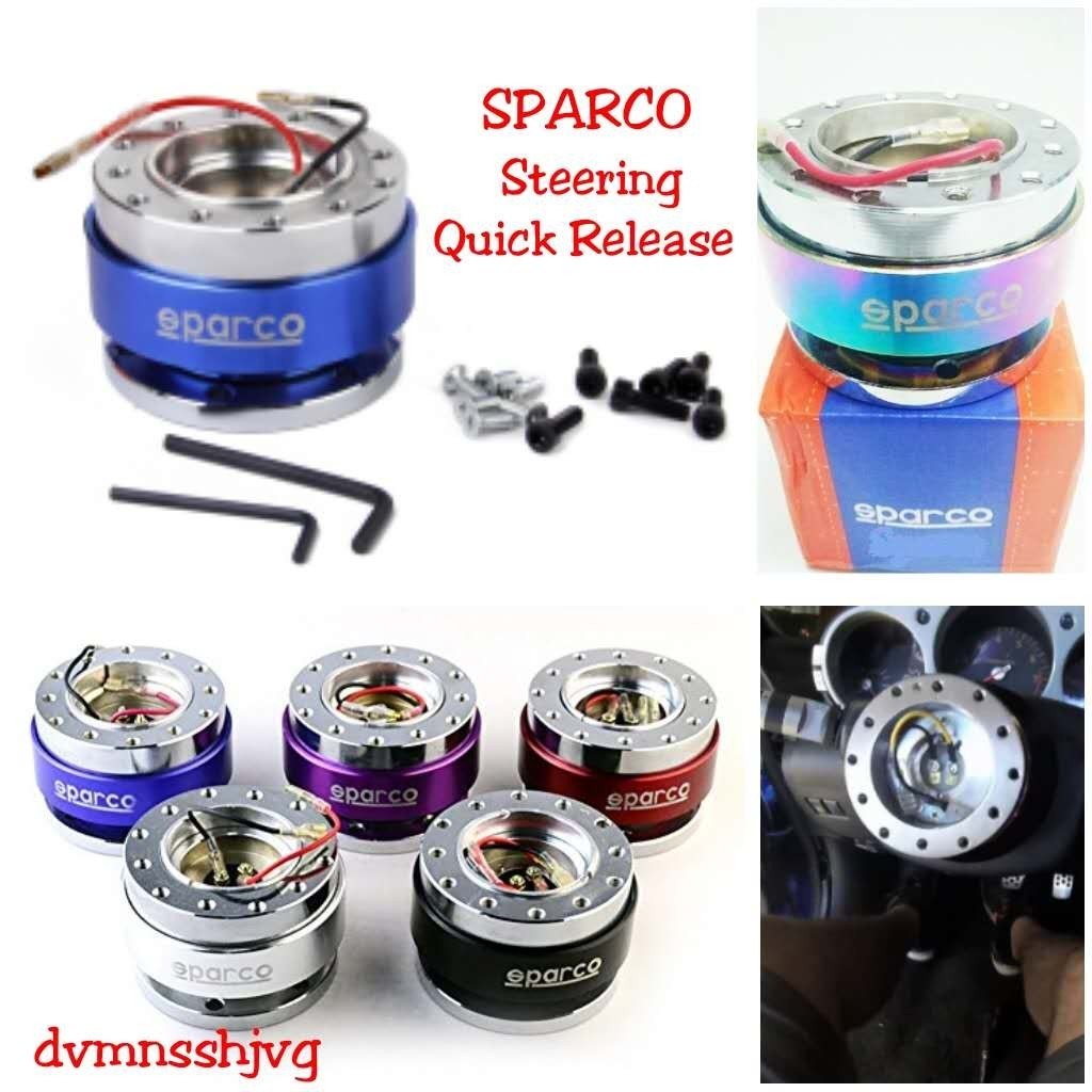 Sparco Sport Steering Wheel Quick Release Hub Universal for omp nardi ...