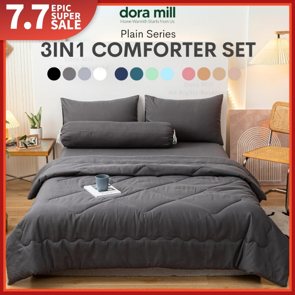 DORAMILL Cadar Queen Cadar Single Cadar Selimut Summer Comforter ...