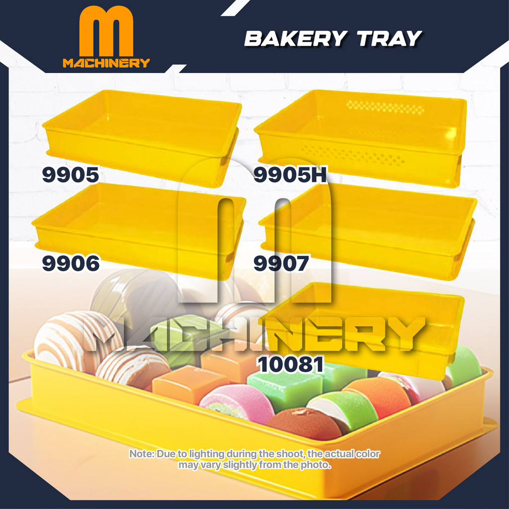 M.Machinery Industrial Plastic Yellow Cake Tray for Pastry/Bakery/Bread ...