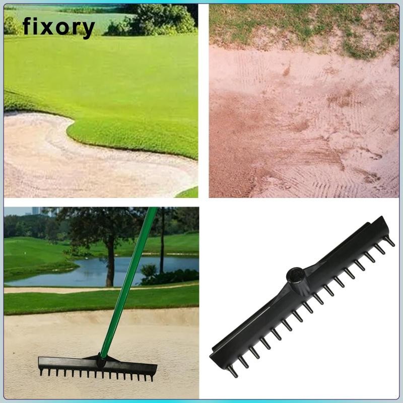 fixory Personal Golf Sand Bunker Rake Head Standard Professional Sand ...