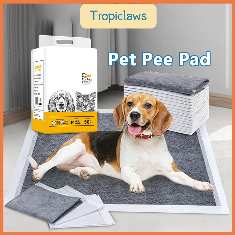 Disposable Bamboo Charcoal Pet Pee Pad Extra Thick Dog Cat Training Wee ...