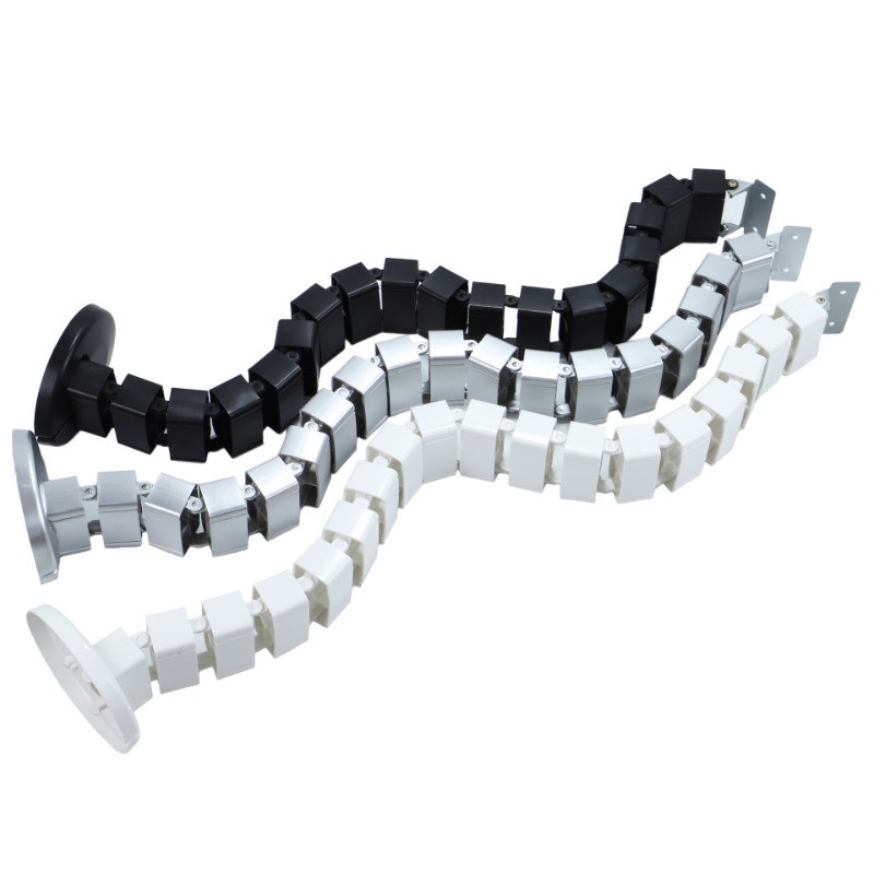 Wire Spine Cable Sleeve Under Desk Cable Tray Workstation Snake Wire ...