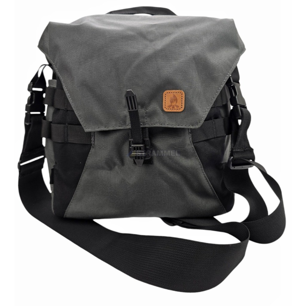 [100% Authentic] Helikon Tex Bushcraft Haversack Grey Rugged Bag ...