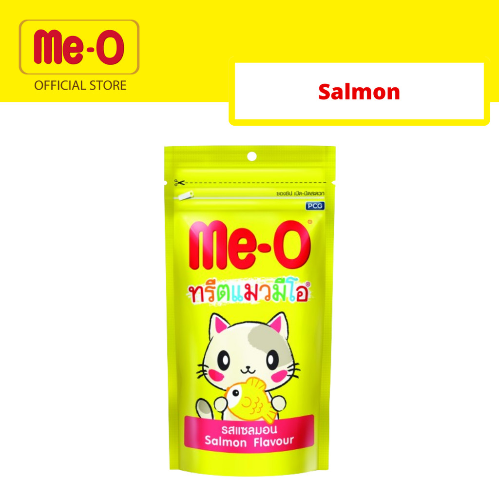 MeO Cat Treat - Salmon Flavor 50g | Shopee Malaysia