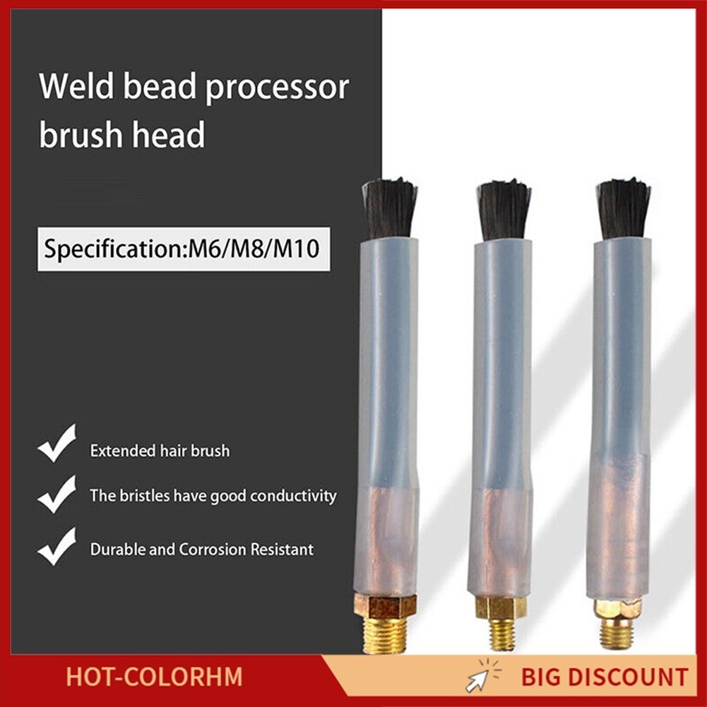 [CM]Pickling TIG WIG MIG MAG Brush M6 8 10 Cover Cleaning Tool Weld ...