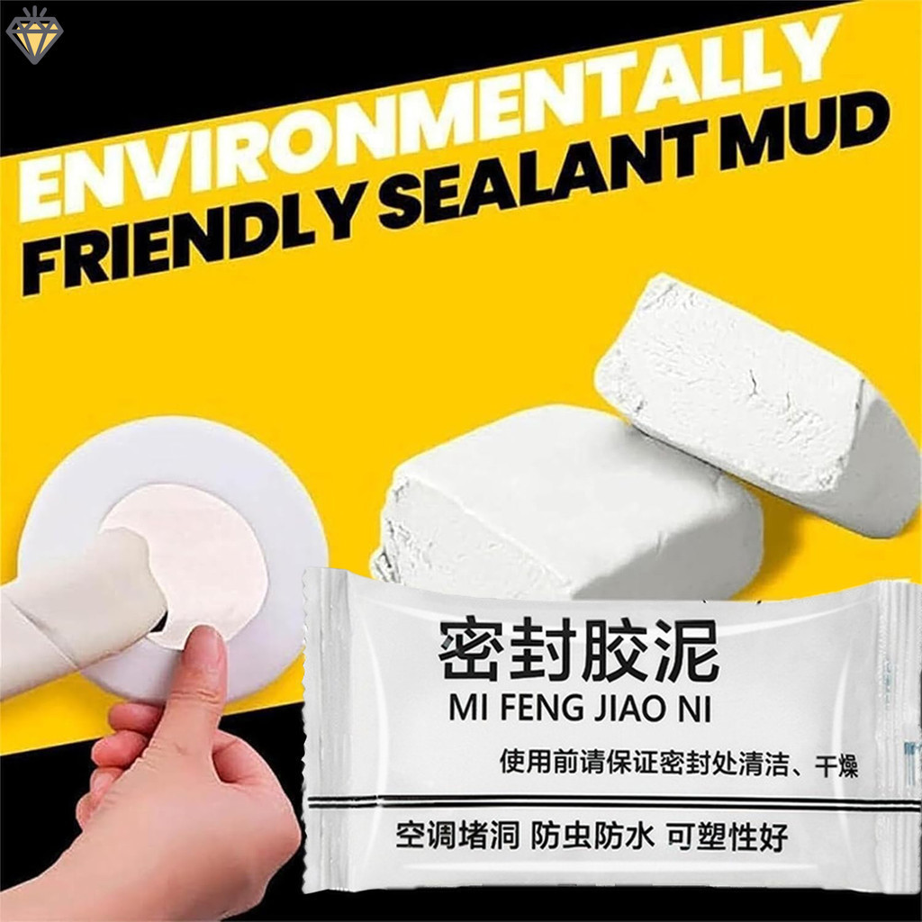 Super Diamond Mud Seal, 30g Waterproof Sealing Clay White Seal Motor ...