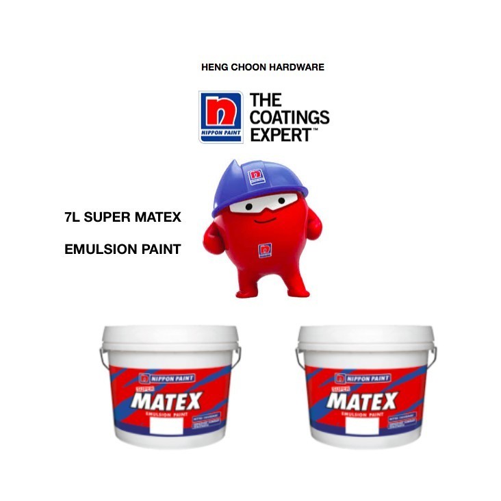 PAGE 1 NIPPON PAINT 7L SUPER MATEX EMULSION PAINT / LOWEST PRICE (READY ...