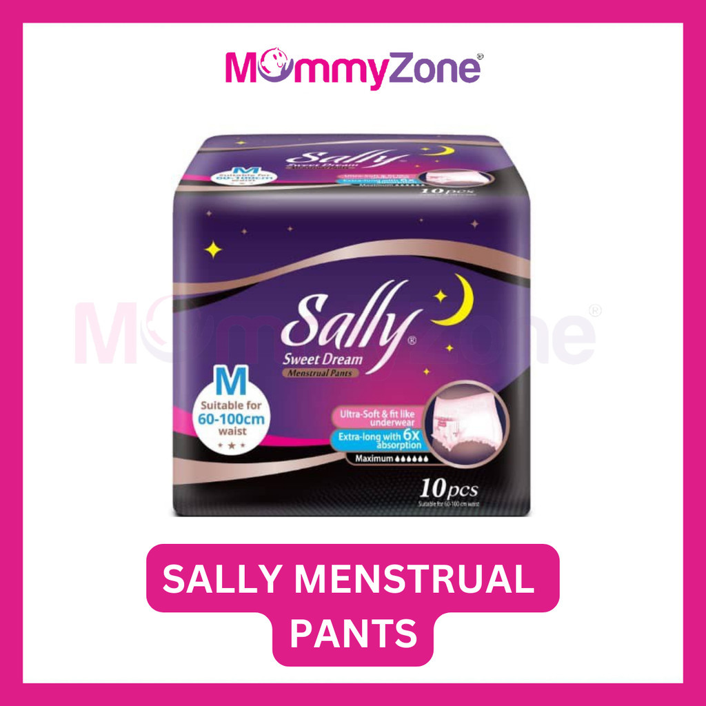 SALLY - WOMEN'S MENSTRUAL SANITARY PANTS ( 1 PACK - 10PCS ) | Shopee ...