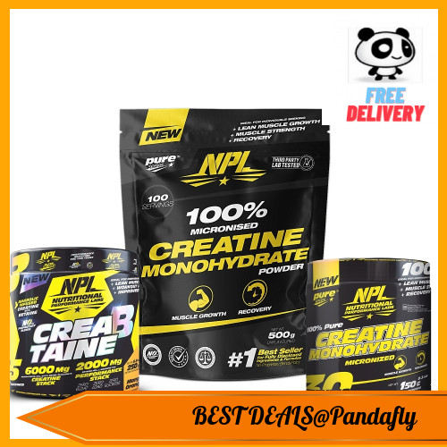 POPULAR PRODUCT Halal Fitness Gym Supplement: NPL 100% Creatine ...