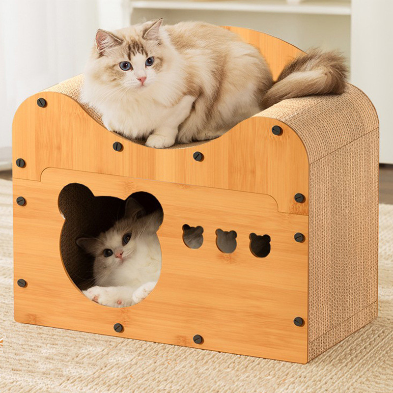 Cat House Cat Square Box Cat House Cat Square Box High Density ...