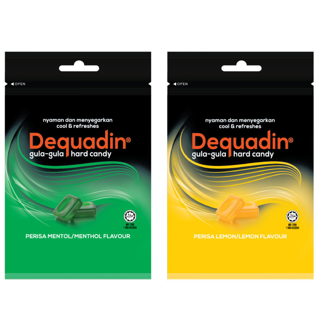 DEQUADIN MENTHOL | LEMON HARD CANDY 10S ZIP 12'S (EXP:12/2024) | Shopee ...