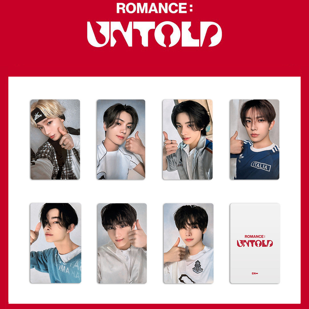 1-10pcs EN ROMANCE UNTOLD Album Lomo Card WVS Drjart Dicon Photocards ...