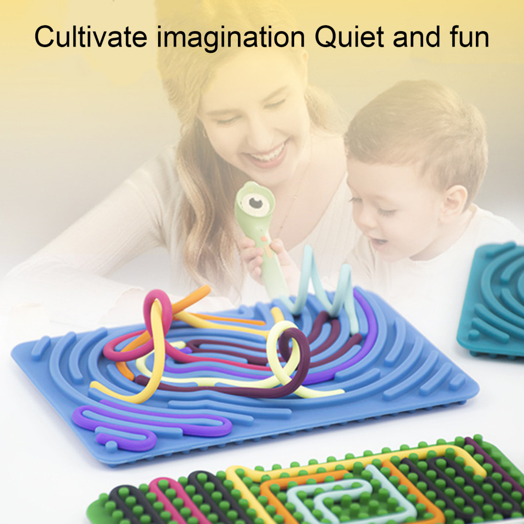 Travel Sensory Board Toy Stress Relief Fidget Toy for Kids Teens Adults ...