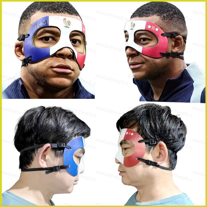 new5 UEFA Euro 2024 Mbappe the same mask cosplay Gaul Rooster French ...