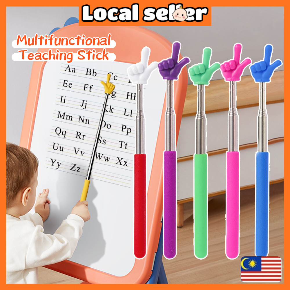 Aikoky Finger Reading GuideTeaching Tools Retractable Sticks Pointer ...