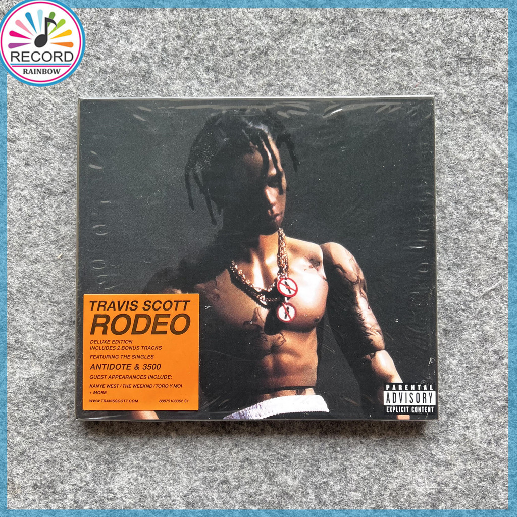 Travis Scott Rodeo Original CD Album [Sealed] Brand New | Shopee Malaysia