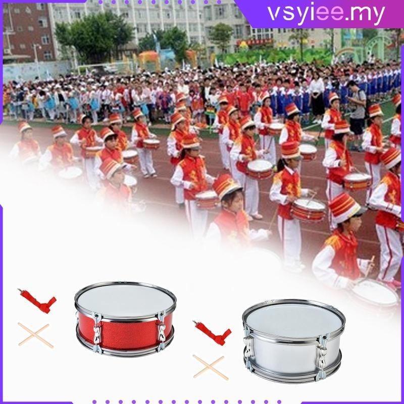 [2-Day Delivery] 11" Snare Drum with Gloves Lightweight Musical ...