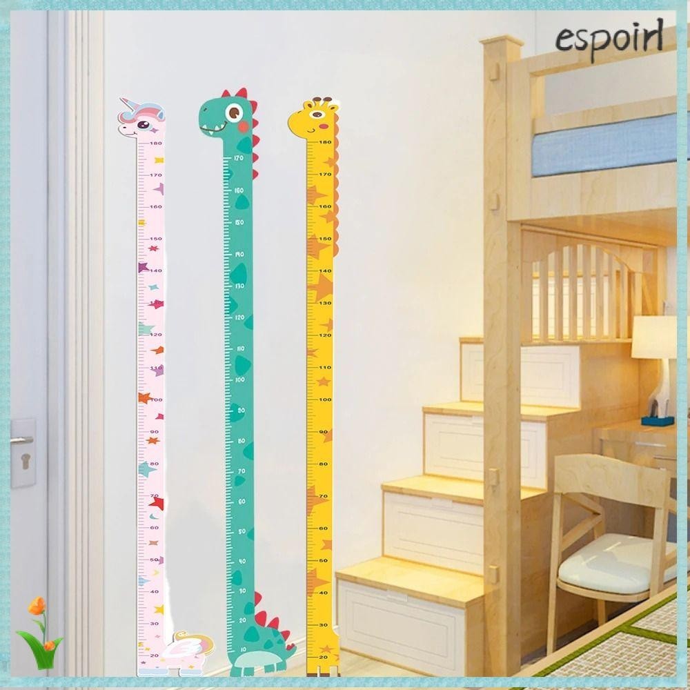 ESPOIR Height Sticker, Kids Room Kindergarten Nursery Decor Cartoon ...