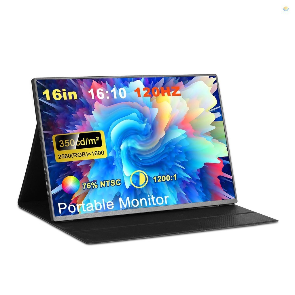 Portable Monitor 16-inch 2K monitor USB-C Ultra-Thin Gaming Monitor ...