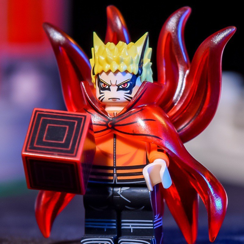 Puzzle bricks, Naruto minifigures, Naruto Uzumaki, children's Konoha ...