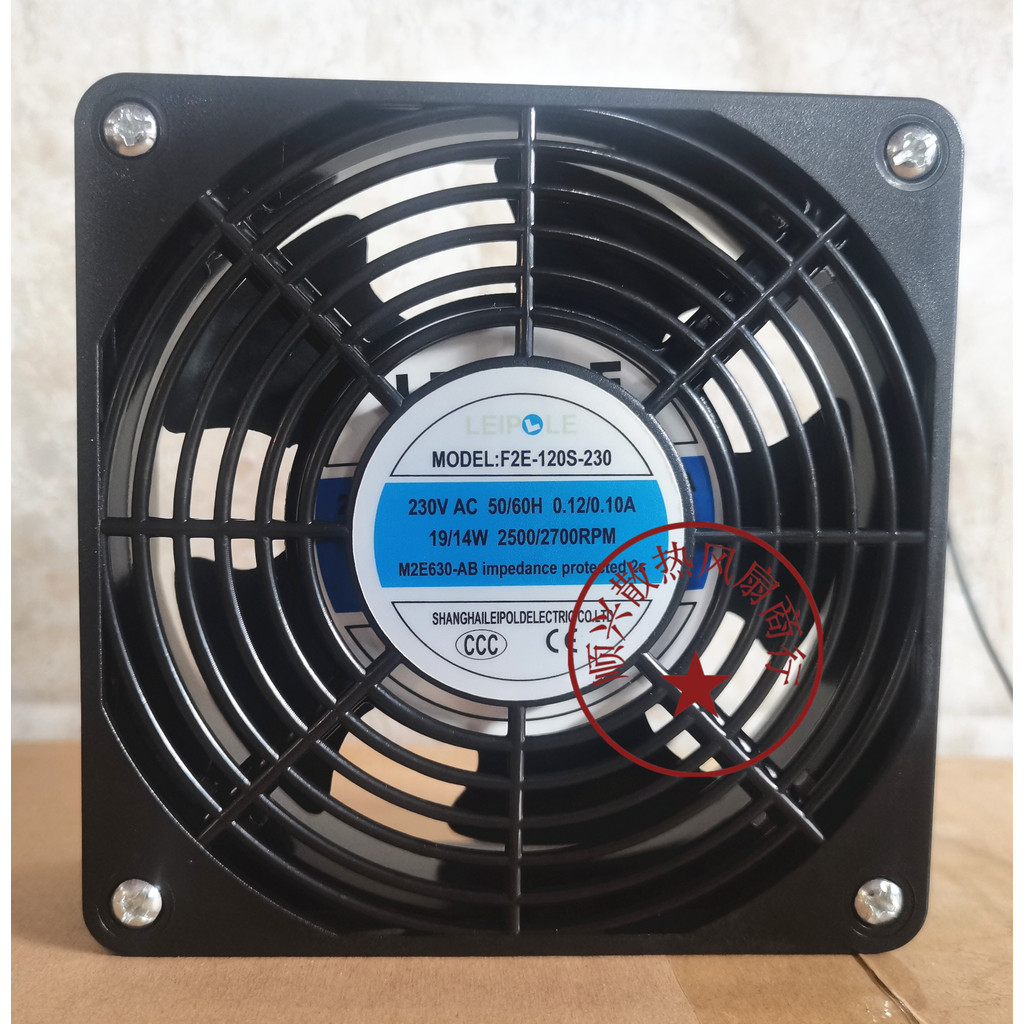 Original Rapid Electric F2E-120S-230 AC220V 12038 Cabinet Axial Fan ...