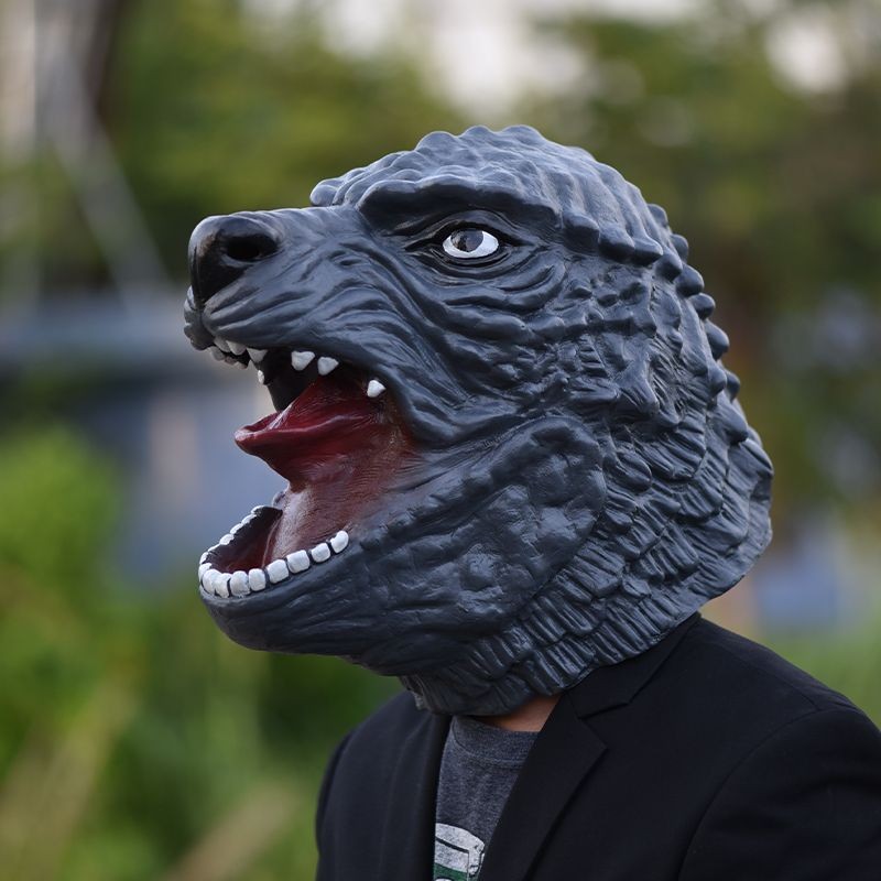 Economy Godzilla vs. Straw Straw Movie Series Monster Godzilla Latex ...