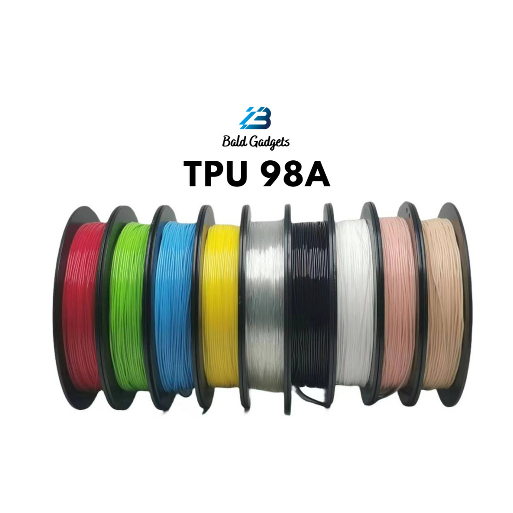 Bald Gadgets TPU 98A Elastic Flex Filament 0.5KG 1.75mm | Shopee Malaysia